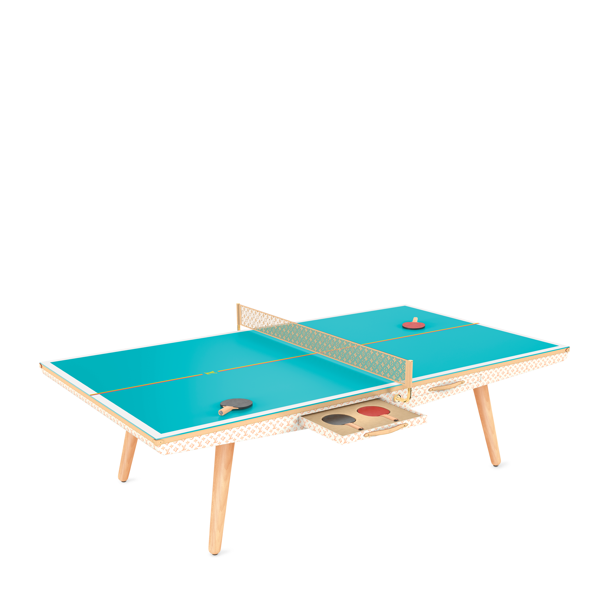 Ping-Pong Table Canvas professional size Leather & Other Material - Trunks, Travel and Home ...
